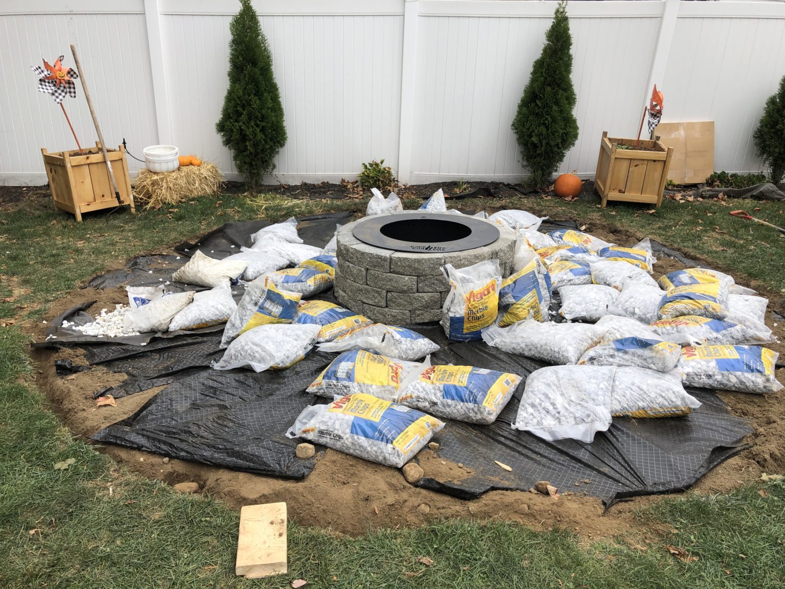 DIY Fire Pit Area in a Weekend! - Jordecor